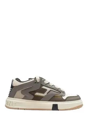 REPRESENT Reptor Panelled Sneakers Brown