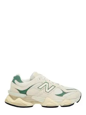 NEW BALANCE 9060 Panelled Mesh Sneakers White And Green