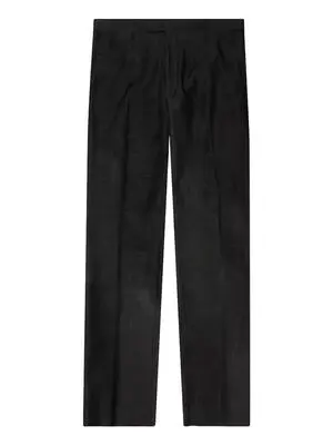 Raf Simons Pressed-crease Trousers - Black