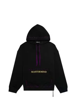 MASTERMIND WORLD Embroidered Logo Hoodie - Black