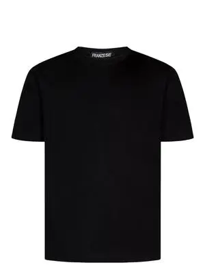 FRANZESE COLLECTION Gianni Agnelli Crew-neck T-shirt - Black