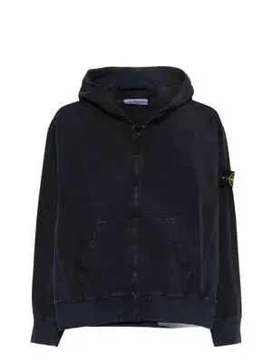 Stone Island Pouch-pocket Hoodie - Blue