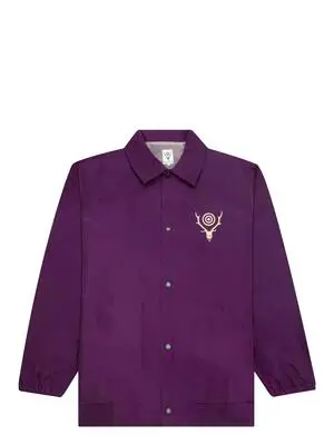 SOUTH2 WEST8 Logo-print Overshirt - Purple