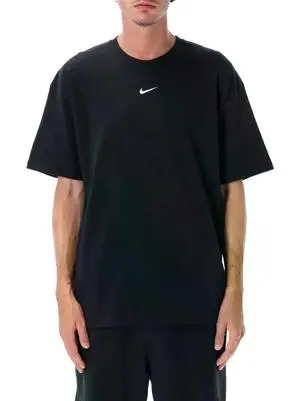 Nike Swoosh-print T-shirt - Black