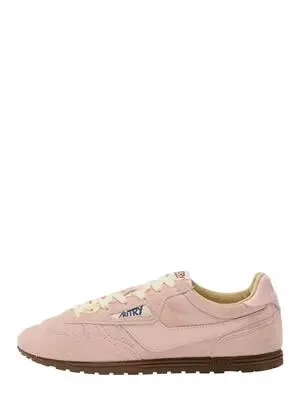 AUTRY Windspin Suede Sneakers - Pink