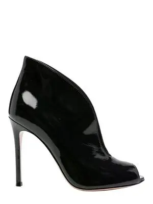 GIANVITO ROSSI 100mm Peep-Toe Heeled Pumps
