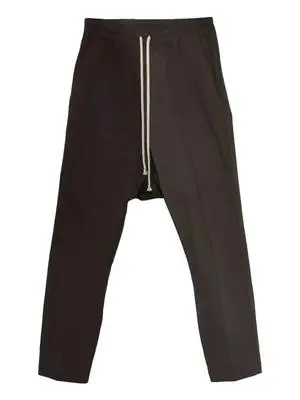 Rick Owens Drawstring Straight-leg Trousers - Brown