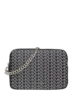 Michael Kors Chevron-pattern Cross Body Bag - Black