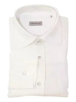 SARTORIO NAPOLI Button-fastening Shirt - White