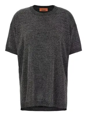 Missoni Metallic Crew-neck T-shirt - Grey
