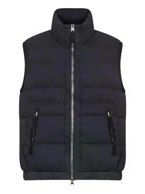 Stone Island Padded Zip Vest - Blue