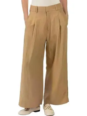 Smythe Pleated Side-stripe Trousers - Neutrals