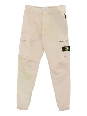 Stone Island Cargo-pocket Cuffed Trousers - Neutrals