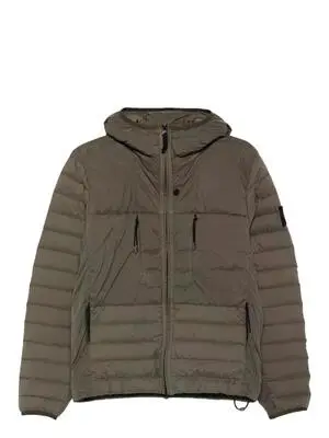 Stone Island Hooded Zip-fastening Jacket - Green