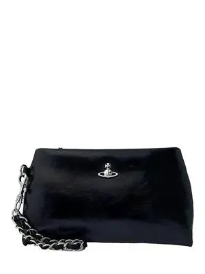 VIVIENNE WESTWOOD Sadie Wristlet Cross Body Bag - Black