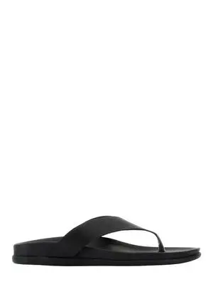 ANCIENT GREEK SANDALS Charys Flat Sandals - Black