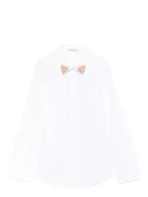 Dorothee Schumacher Embellished-collar Shirt - White