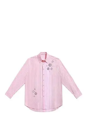 AREA Striped Shirt - Pink
