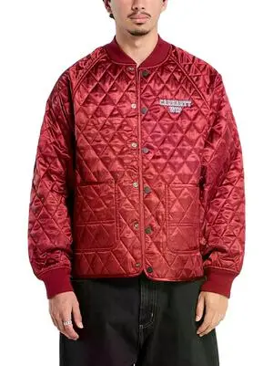 Carhartt Work In Progress Embroidered Logo Jacket - Red