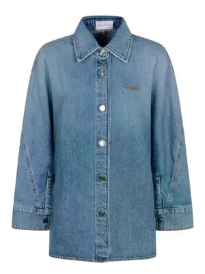 Givenchy Denim Button-fastening Shirt - Blue