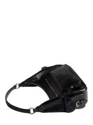 Miu Miu Pocket Shoulder Bag - Black