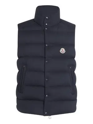 Moncler Down Padded Gilet - Blue
