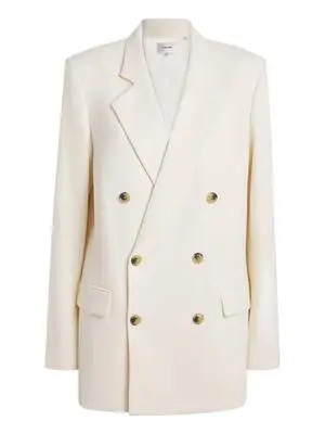 FRAME The Relaxed Everyday Blazer - Ivory