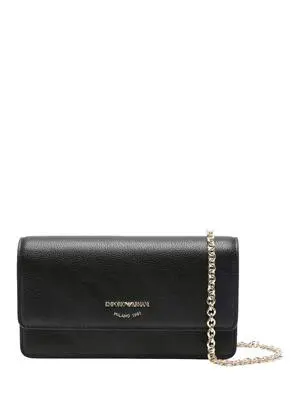 Emporio Armani Chain-strap Clutch - Black