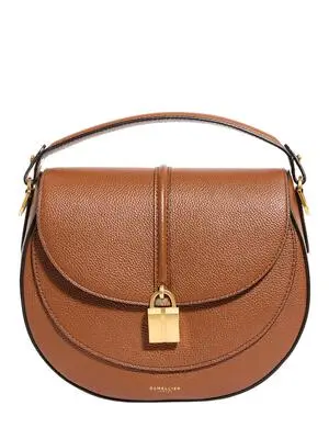 DEMELLIER Small Leather Siena Saddle Bag - Brown