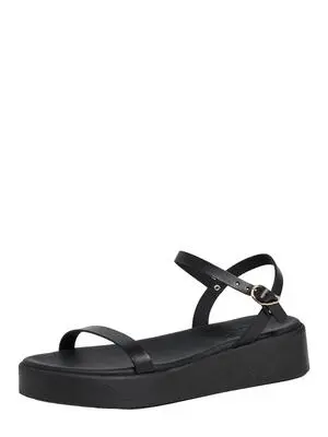 ANCIENT GREEK SANDALS Irida Platform Sandals - Black