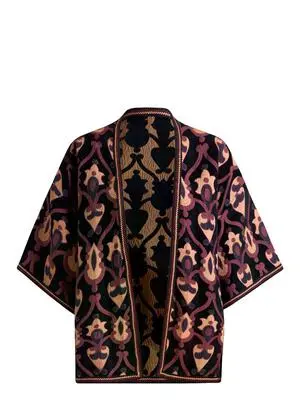 Etro Kesa Chenille Jacquard Jacket - Black