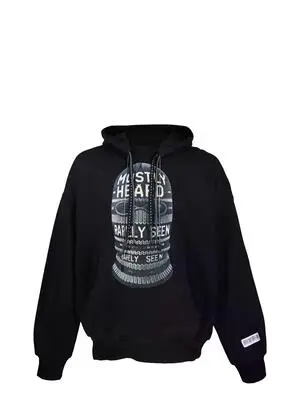 MOSTLY HEARD RARELY SEEN Printed Hoodie - Black