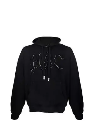 HACULLA. Graphic-print Hoodie - Black