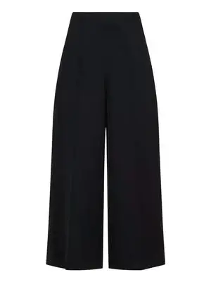 Marni Virgin Wool High-waisted Trousers - Black