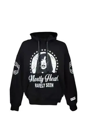MOSTLY HEARD RARELY SEEN Paramount Graphic-print Hoodie - Black