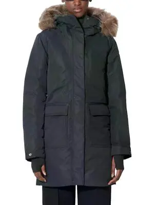 Columbia Faux-fur Hooded Parka - Black