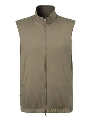 Loro Piana Reversible Virgin Wool Vest - Brown