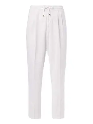Brunello Cucinelli Cotton Corduroy Pants - White