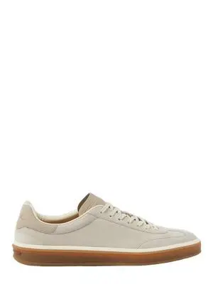 Loro Piana Suede Sneakers Beige