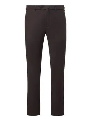 Loro Piana Carlo Cotton-blend Chinos - Brown