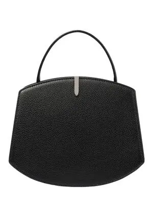 Savette Florence 20 Leather Tote Bag - Black