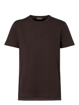 Loro Piana My-t Cotton Jersey T-shirt - Brown