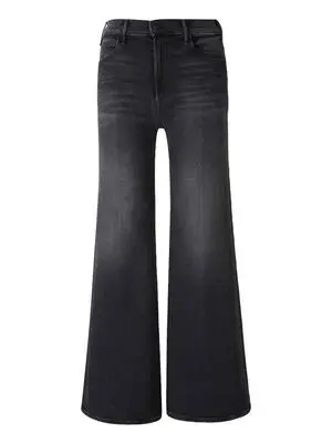 MOTHER The Hustler Roller Sneak Jeans - Straight Jeans