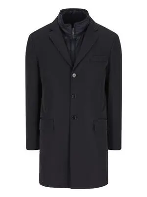 FAY Double Coat - Blue