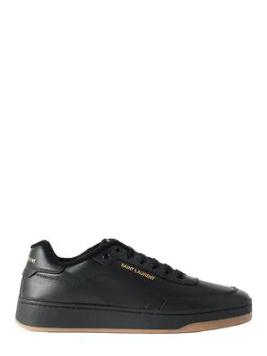 Saint Laurent Sl/61 Leather Sneakers - Black