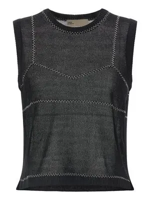 Tory Burch Mesh Top - Black