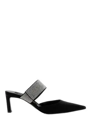 SERGIO ROSSI Paris Mules - Black