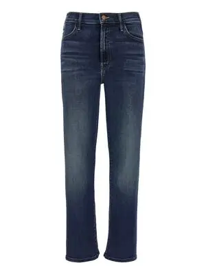 MOTHER The Hustler Ankle Jeans - Blue