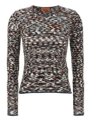 Missoni Cashmere Crew Neck Sweater - Multicolor