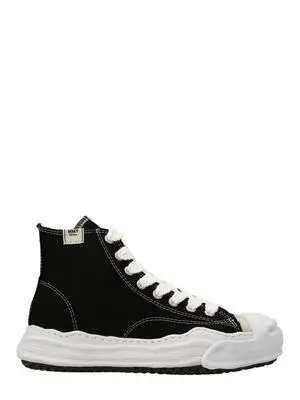 Mihara Yasuhiro Hank High Sneakers - Black